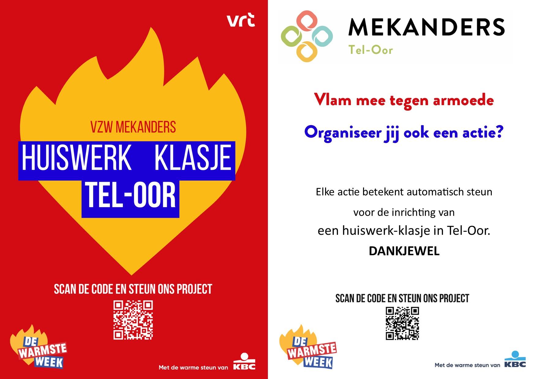 De warmste week is gestart! Vlam mee tegen armoede! | mekanders